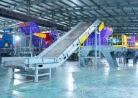 China High Capacity Double Shaft Shredder 200-600mm Blades for Scrap Metal Car Shell Recycling for sale