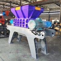 China Industrial Double Shaft Metal Shredder 10000-15000 kg/h for Scrap Steel Aluminum for sale