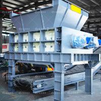 China 90 kW 20100 kg Automatic Double Shaft Shredder for Scrap Metal Crusher Industrial Recycling for sale