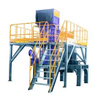 China Automatic Tire Wire Crusher 5-8TPD with ≥98% Recovery Rate Fully Enclosed Steel Wire Shredder for sale