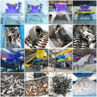 China 90 kW 20100 kg Double Shaft Metal Shredder for Scrap Metal Recycling Industrial Shredding Machine for sale