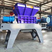 China Industrial Double Shaft Metal Shredder 200mm Blade 11-160kw for Scrap Car Shell E-Waste Recycling for sale