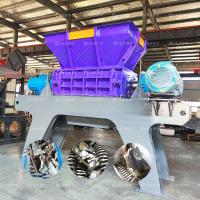 China Large Capacity 1400 Scrap Drum Aluminum Iron Copper Shredding Metal Shredder Machine 22kw for sale