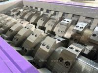 China Large Capacity 1400 Scrap Drum Aluminum Iron Copper Shredding Metal Shredder Machine 22kw for sale