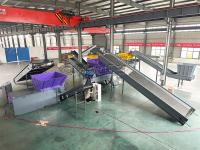 China Double Shaft Metal Shredder 5.5 kW 2800 kg Heavy Duty Scrap Processing Machine for sale