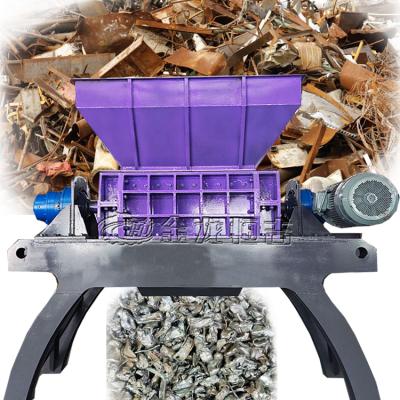China Double Shaft Shredder 6-Fold Seal Helix Tool Hexagonal Cutter for Metal Shredding 20-50 TPH for sale