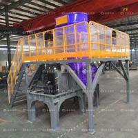 China Automatic Tire Steel Wire Separator 5-8TPD Tungsten Steel Blade 95% Purity Recycling Machine for sale