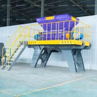 China Automatic Tire Steel Wire Separator 5-8TPD Tungsten Steel Blade 95% Purity Recycling Machine for sale