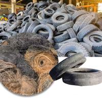 China Automatic Carbon Black Tire Pyrolysis Steel Wire Separator 98% Recovery Rate 5-8TPD for sale