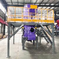 China Automatic Carbon Black Tire Pyrolysis Steel Wire Separator 98% Recovery Rate 5-8TPD for sale