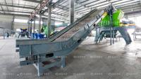 China Double Shaft Metal Shredder 200mm Blade Six-fold Bearing Seal for Car Shell Scrap Processing for sale