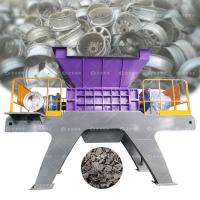 China Industrial Double Shaft Shredder 20100 kg for Metal Plastic Wood Waste Recycling for sale