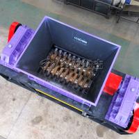 China Automatic Twin Shaft Metal Shredder 5.5 kW to 320 kW 2200 kg to 31000 kg for Industrial Waste Recycling for sale