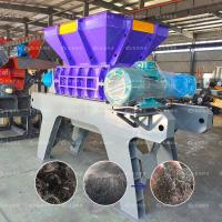 China Automatic Steel Wire Shredder 5-8TPD Tungsten Steel Blade 95% Purity Tire Wire Recycling for sale