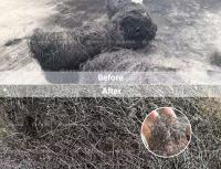 China Automatic Steel Wire Shredder 5-8TPD Tungsten Steel Blade 95% Purity Tire Wire Recycling for sale