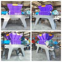 China Industrial Double Shaft Metal Shredder 200mm Blade for Stainless Steel Aluminum Alloy Processing 11-160kW for sale