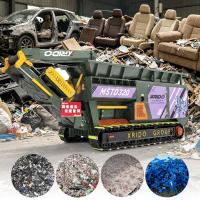 China Double Shaft Design Crawler Mobile Shredder with High Efficiency Shredding and Quiet Operation for sale
