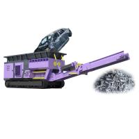 China Tracked Mobile Shredder 2000mm for Metal and Waste Processing High Torque 150kW for sale