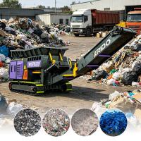 China Double Shaft Design Crawler Mobile Shredder Machine with High Efficiency Shredding and Quiet Operation for sale