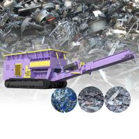 China Mobile Crawler Shredder 20 Ton Per Hour Scrap Metal Processing Machine for sale