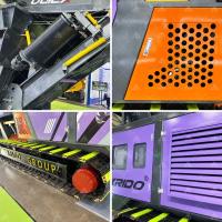 China Heavy Duty Mobile Shredder 40 Ton Per Hour Scrap Metal Processing CE ISO Certified for sale