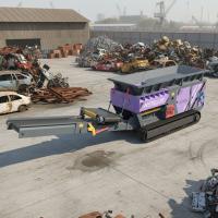 China Crawler Mobile Shredder 20 Ton Per Hour for Metal Recycling CE ISO TUV Certified for sale