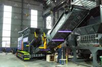 China Crawler Mobile Shredder 20 Ton Per Hour for Metal Recycling CE ISO TUV Certified for sale