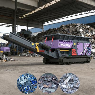 China Tracked Mobile Shredder 20 Tons per Hour for Scrap Metal Processing CE ISO Certified for sale