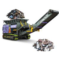 China Tracked Mobile Shredder 20 Tons per Hour for Ferrous and Non-Ferrous Metal Recycling for sale