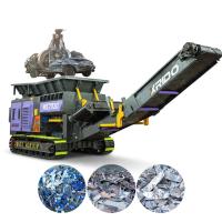China Crawler Mobile Shredder 20 tph for Scrap Metal Processing with CE ISO Certification for sale