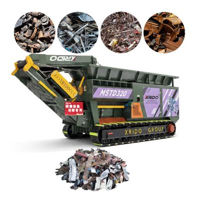 China Crawler Mobile Shredder 20 Ton Per Hour Metal Scrap Processing CE ISO TUV for sale