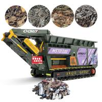 China High Productivity Crawler Mobile Shredder with Long Service Life and Easy Operation for Scrap Metal Processing for sale