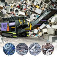 China 40 Tons Per Hour Stainless Steel Construction CE ISO TUV Certified Crawler Mobile Shredder for sale