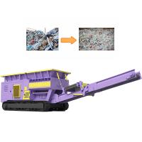 China High Efficiency Low Energy Consumption Multifunctional Tracked Mobile Shredder with Quiet Operation for sale