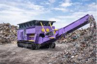China High Efficiency Low Energy Consumption Multifunctional Tracked Mobile Shredder with Quiet Operation for sale