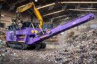 China High Efficiency Low Energy Consumption Multifunctional Tracked Mobile Shredder with Quiet Operation for sale