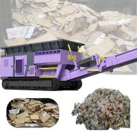 China 55 Kw Power Tracked Mobile Shredder with High Efficiency Low Energy Consumption and Multifunctional Capabilities for sale