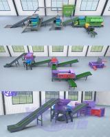 China 55 kW Double Shaft Tracked Mobile Shredder High Efficiency Low Energy Crawler Shredder for Industrial Waste for sale