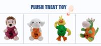 China Aggressive Chewers Squeak Interactive Puzzle Hide And Seek Plush Chew Dog Pet Toys for sale