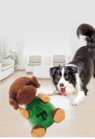 China Eco Friendly Squeaky Soft Chew Dog Treat Dispenser Custom Pet Plush Toys for sale