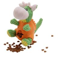 China Eco Friendly Squeaky Soft Chew Dog Treat Dispenser Custom Pet Plush Toys for sale