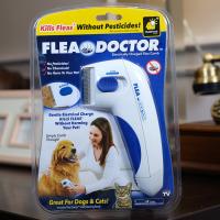 China Hallupets Dog Pet Electric Flea Comb Remover Electric Flea And Tick Comb for sale
