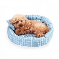 China Wholesale Round Soft Warm Pet Bed with Pillow Donut Cuddler Cats Dogs Bed Pet bed luxury with non slip bottom for sale