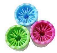 China Pets Massager Dog Cleaning Tool Detachable Comfortable Dogs Claw Wash Cup for sale