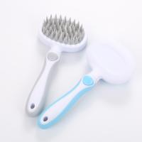 China Soft Tooth Dog Massage Brush 92g 19.5*9*5cm Cat Grooming Brush Comb for sale