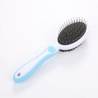 China Double Needles Pet Grooming Tools Hair Remover Comb 98g for sale