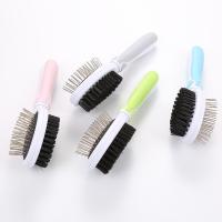 China Double Needles Pet Grooming Tools Hair Remover Comb 98g for sale