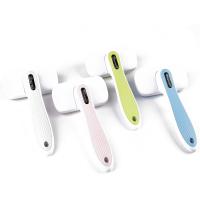 China Au-To Pet Hair Remover Slicker Pet Shedding Brush Comb For Dog Cat BSCI Certification for sale