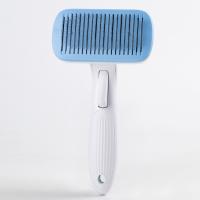 China Au-To Pet Hair Remover Slicker Pet Shedding Brush Comb For Dog Cat BSCI Certification for sale