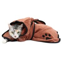 China bibulous Pet Grooming Tools Soft Absorbent Microfiber Fast Drying Dog Towels for sale